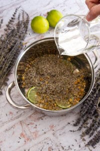Simple Spring Floral and Citrus Simmer Pot Recipe - The Homestead Challenge