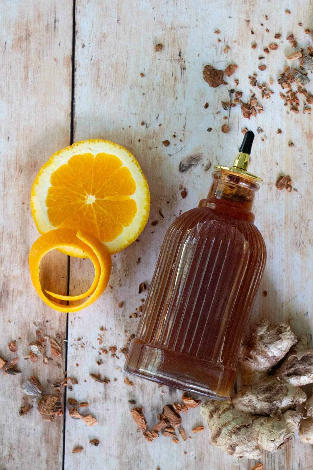 DIY Natural Orange Bitters Recipe - The Homestead Challenge