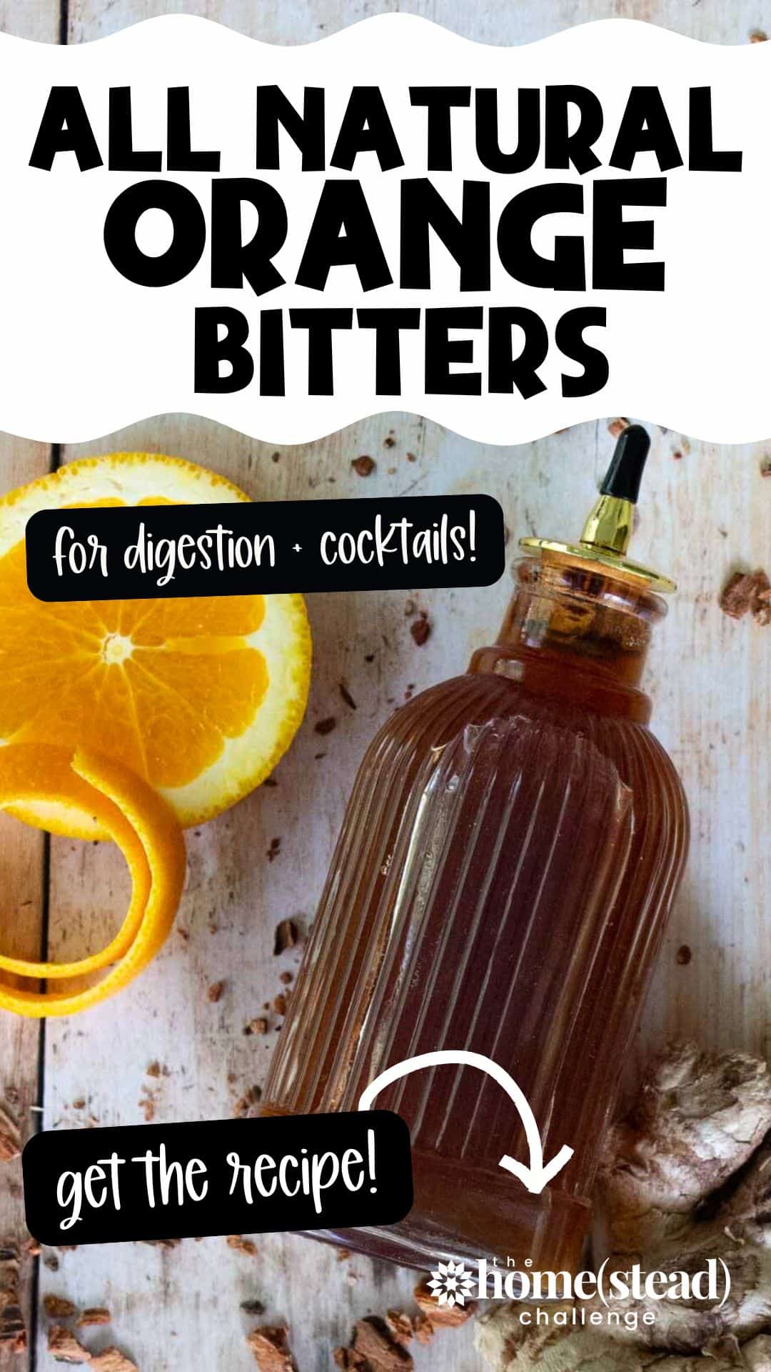 DIY Natural Orange Bitters Recipe - The Homestead Challenge